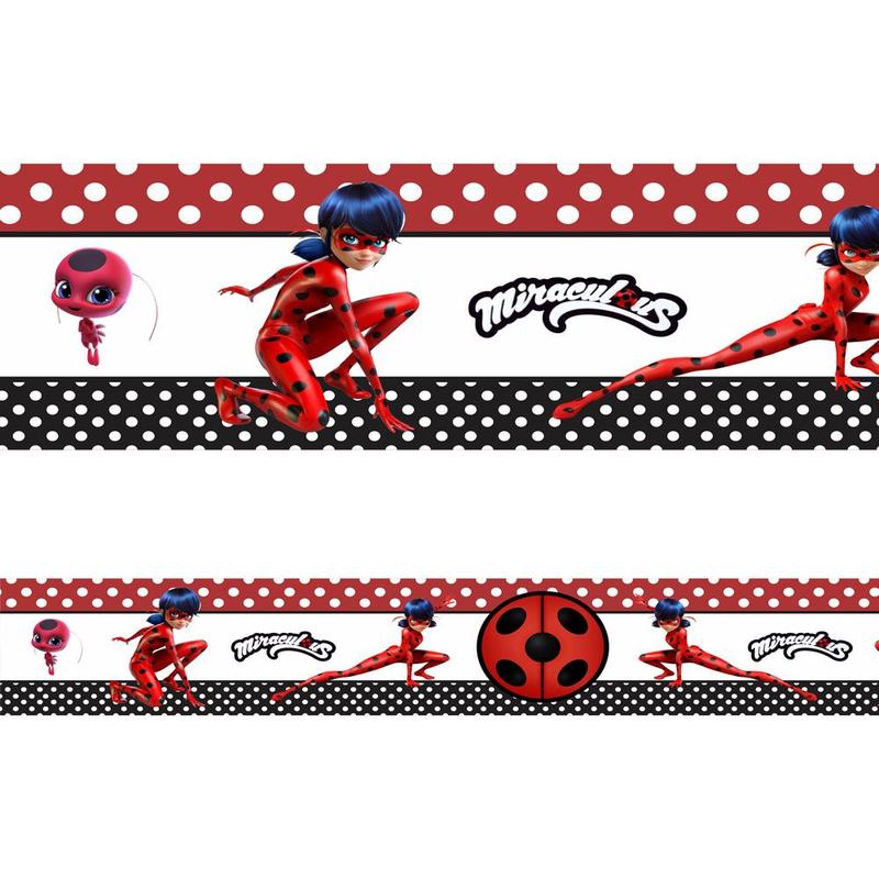 Faixa Decorativa Border Miraculous 15 M Por 15 Cm - Shop Adesivos ...