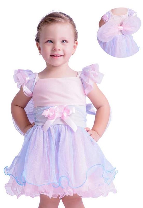 Fantasia Infantil Fada Rosa Douvelin - Fantasias para Crianças ...