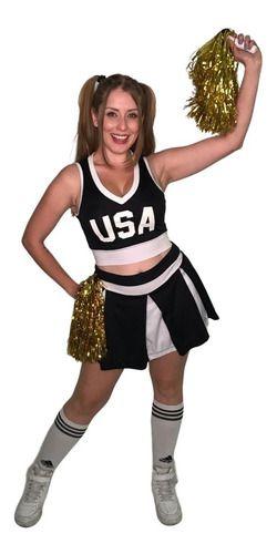Fantasia Líder De Torcida Feminina Adulta - FANTEK - Fantasia ...