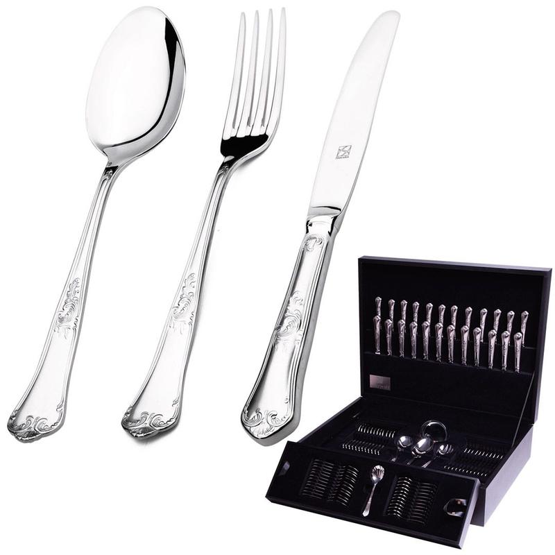 Faqueiro 101 Pçs Inox Classique Hercules (Cód. 2820) - Faqueiros ...