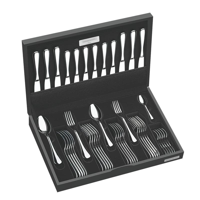 Faqueiro 42 Peças Tramontina Aço Inox Com Alto Brilho E Estojo ...