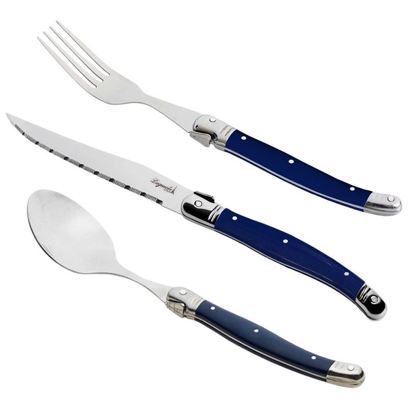 Faqueiro de Luxo 18 peças em Aço Inox - Modelo Laguiole - La Tour ...