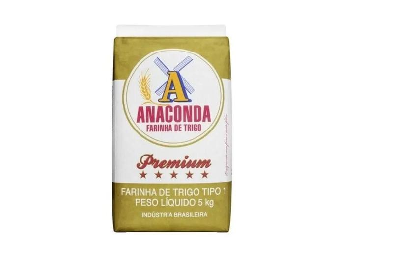 Farinha De Trigo Premium Anaconda 5 Kg Tipo 1 - Farinha - Magazine Luiza