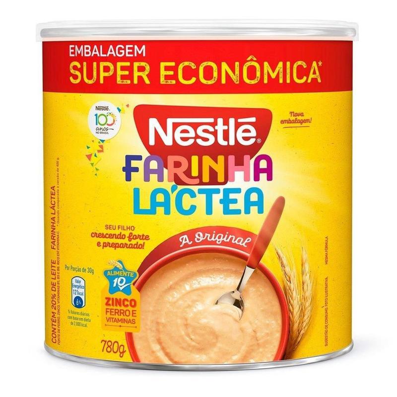 Farinha Láctea Nestlé Lata 780g - Farinha Láctea - Magazine Luiza