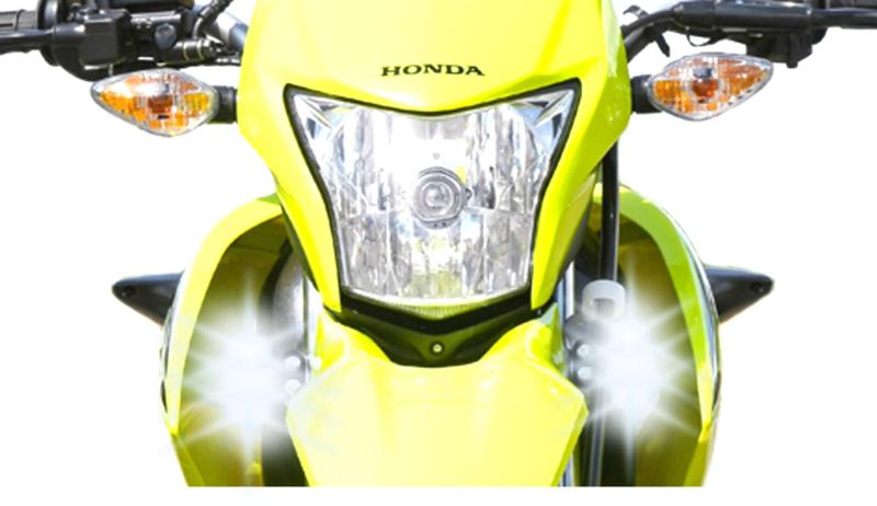 Farol Auxiliar Milha Led 18w Moto Honda Bros Nxr 125 150 160 (par ...