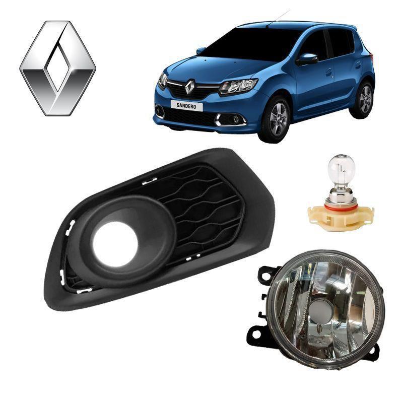 Farol Neblina+Moldura Sandero 2015 a 2018 ARTEB H16 LD - AI - Moldura ...