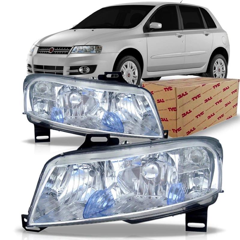 Farol Stilo 2002 A 2006 Motor Eletrico - TYC - Farol de Carro ...