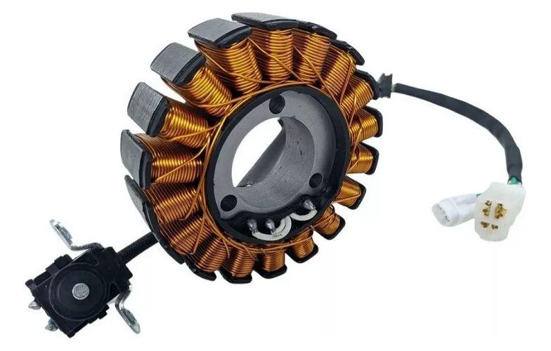 Fazer 250 Estator Magneto Yamaha Novo Original - Estator de Moto ...