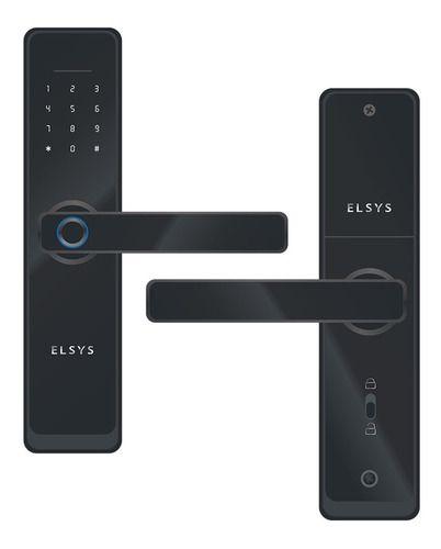 Fechadura Digital Embutir Smart Biometria Chave Wifi - Elsys ...