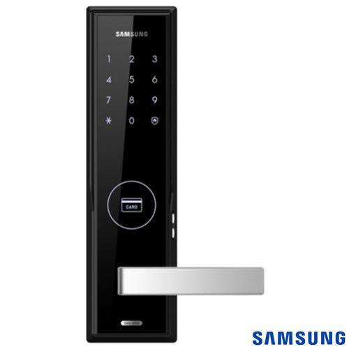 Fechadura Digital Samsung com Maçaneta para Até 30 Usuários - SHS-H505 ...