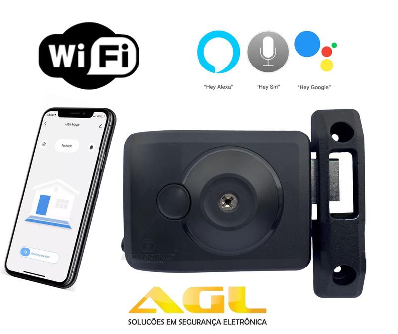 Fechadura mini smart rx wifi agl - Fechadura Digital e Acessórios ...