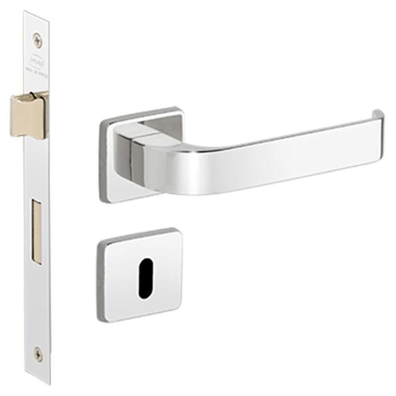 Fechadura Odin Quadrada Interna Cromada - Imab - Fechadura Interna ...