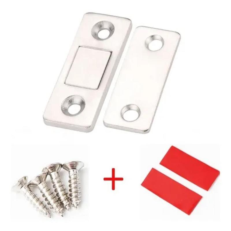 Fecho Magnético Imã De Neodímio Trava Para Porta Armário - FECH0 ...