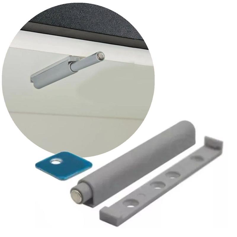 Fecho Pulsador Magnético Para Armario Cinza - Fabio Ferragens - Fecho ...