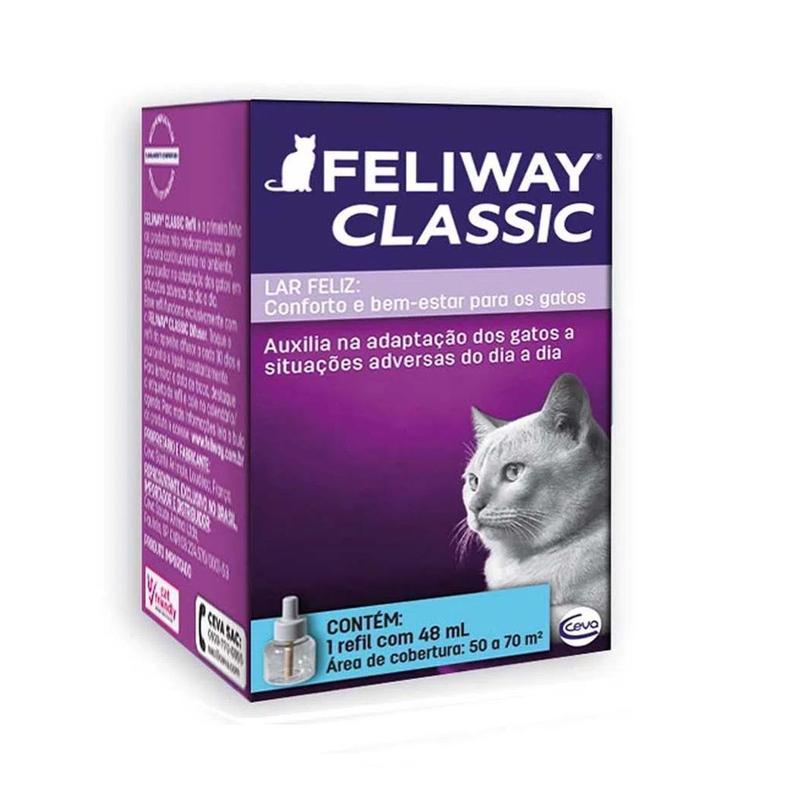 Feliway Classic Refil 48ml - Higiene Sanitária Cachorro - Magazine Luiza