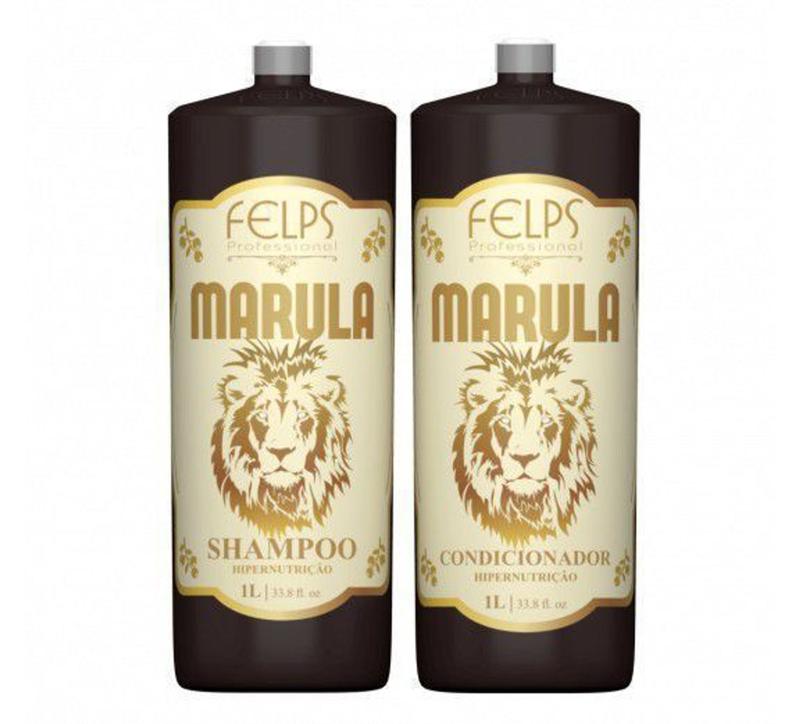 Felps Profissional Marula Kit Duo Profissional de Hipernutrição 2x1L ...