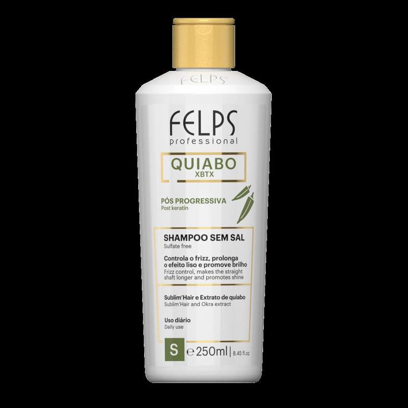 Felps Profissional - Shampoo Sem Sal Quiabo 250 ml - Shampoo ...