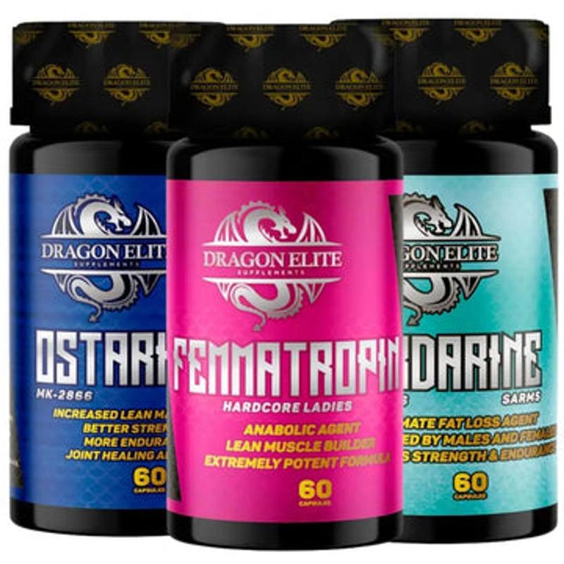 fematropin + cardarin + ostarin dragon elite - Kit de Suplementos ...