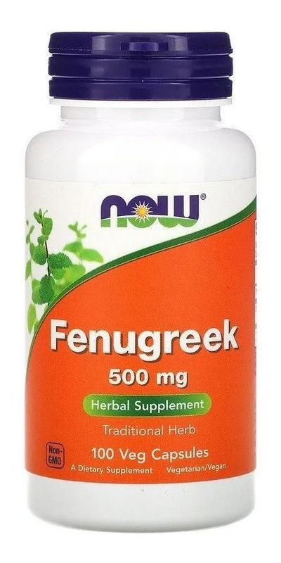 Fenugreek Feno Grego 500mg Now Foods 100 Caps - Aminoácidos - Magazine ...