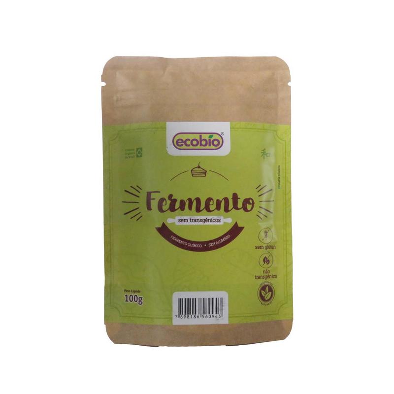 Fermento Não Transgênico 100g - Ecobio - Fermento - Magazine Luiza