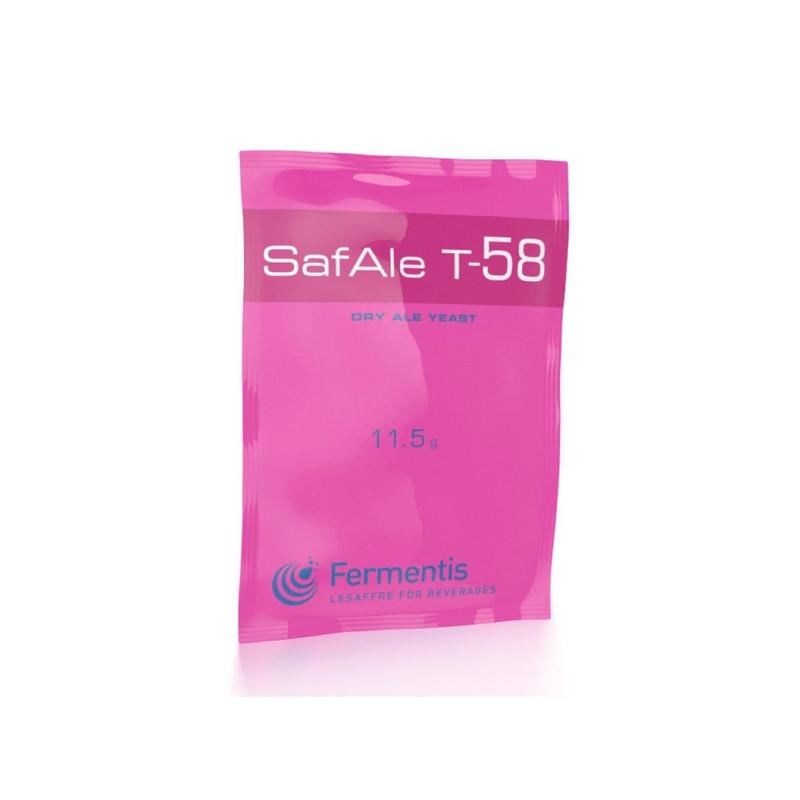 Fermento SafAle T-58 - Fermentis - 11,5g - Fermento - Magazine Luiza
