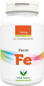 Ferro - 60 Cápsulas (14mg) - Vital Natus - Vitaminas A-Z - Magazine Luiza
