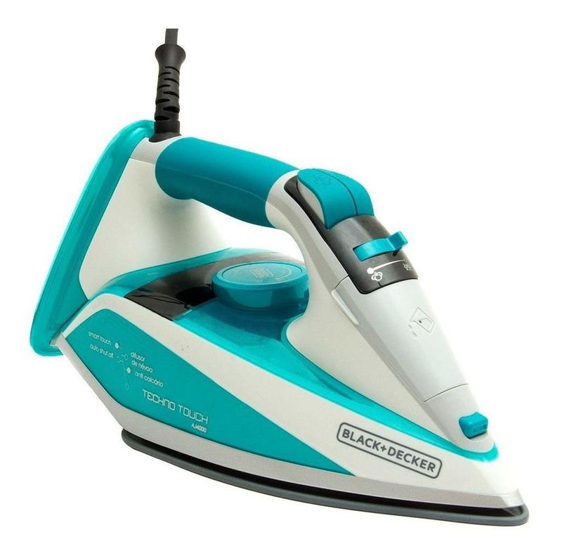 Ferro De Passar A Vapor Aj4000 Smart Touch Azul - Black Decker - Ferro ...
