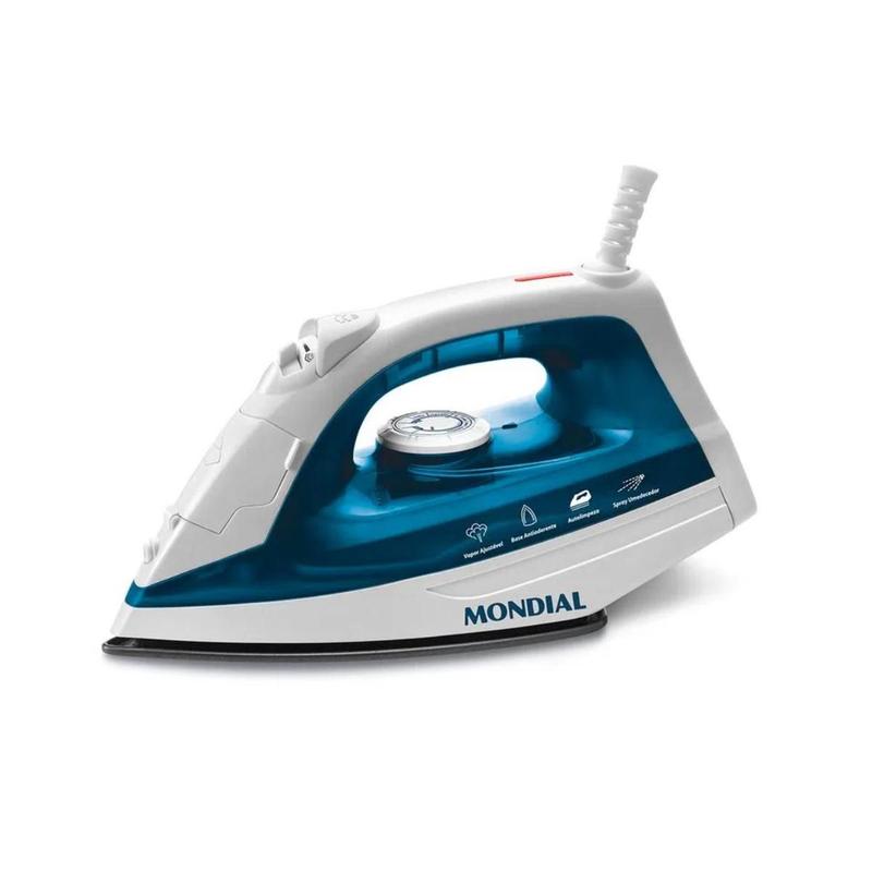 Ferro de Passar a Vapor Com Base Antiaderente Mondial F-32 - Ferro a ...