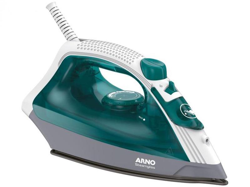 Ferro de Passar Roupa a Vapor e a Seco Arno - Steamgliss Verde - Ferro ...
