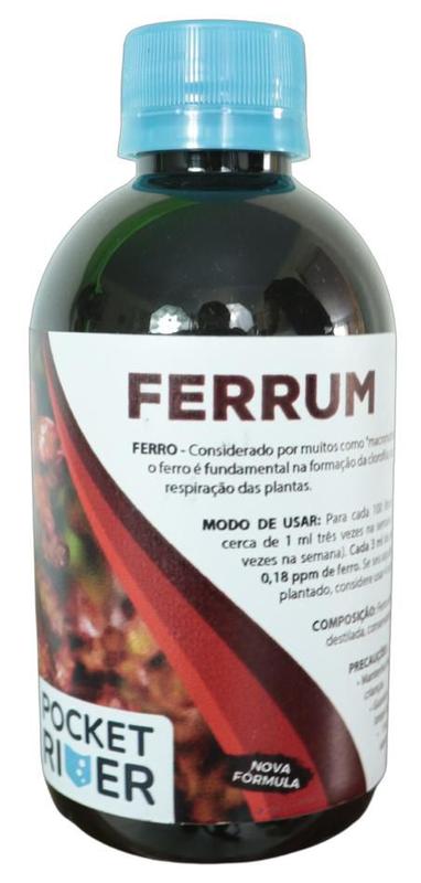 Ferrum 100ml - fertilizante liquido pocket river - Fertilizante para ...