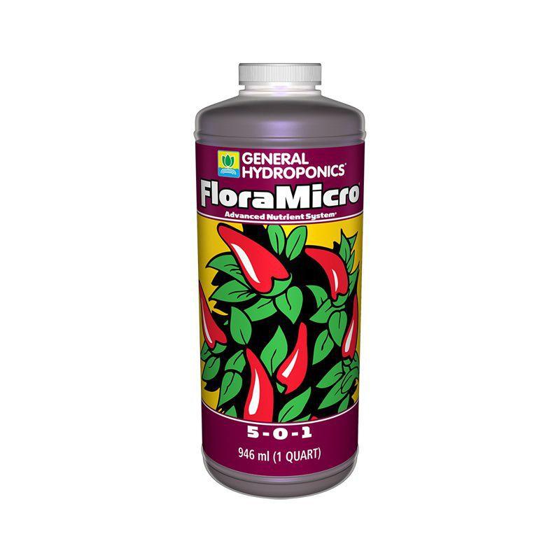 Fertilizante General Hydroponics - Flora Micro - 946ml - Fertilizante para Plantas - Magazine Luiza