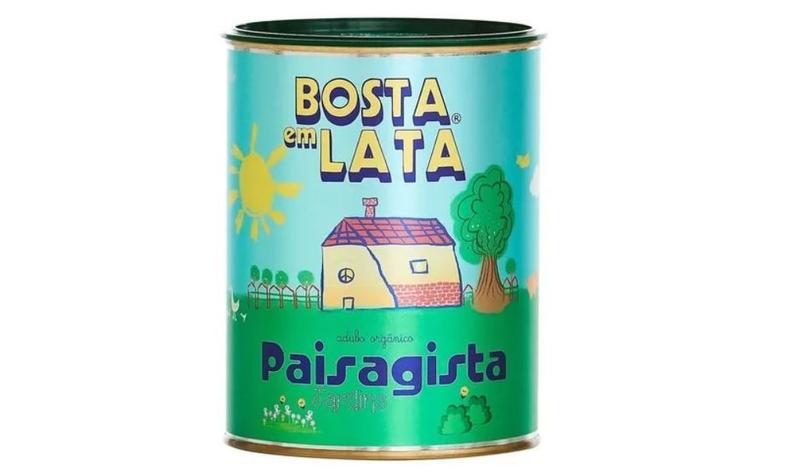 Fertilizante Orgânico Bosta Em Lata Paisagista 500 G - Bosta Em Latas ...