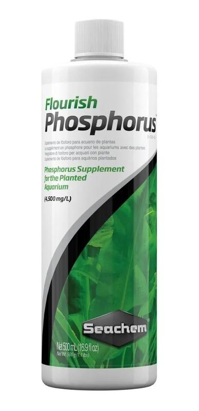 Fertilizante Seachem Flourish Phosphorus 500ml - Fertilizante para ...