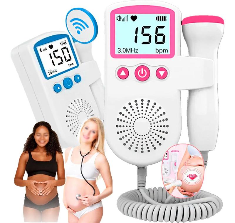 Fetal Doppler Batimentos Bebe Monitor Ultrassom Cardiacos - DGM ...