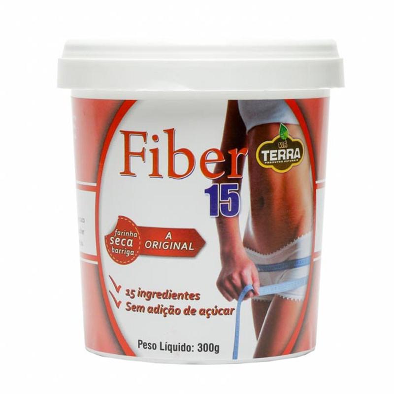 Fiber 15 - Original Farinha Via Terra - 300g - Farinha - Magazine Luiza