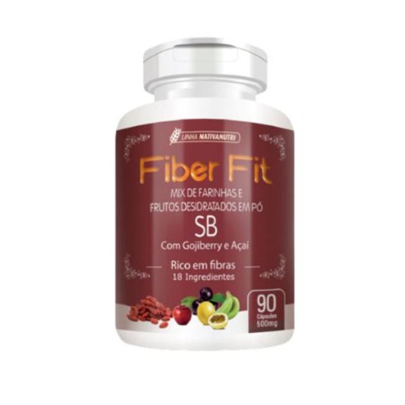 Fiber Fit 120 Cáps Flora Nativa - Flora Nativa do Brasil - Fibras ...