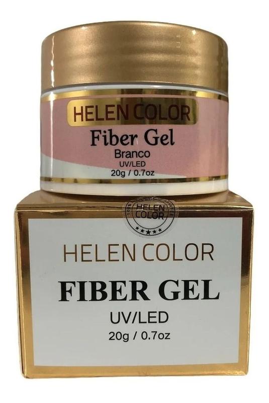 Fiber Gel Helen Color 20g Construção De Unhas Acrigel Fibra - Gel para ...