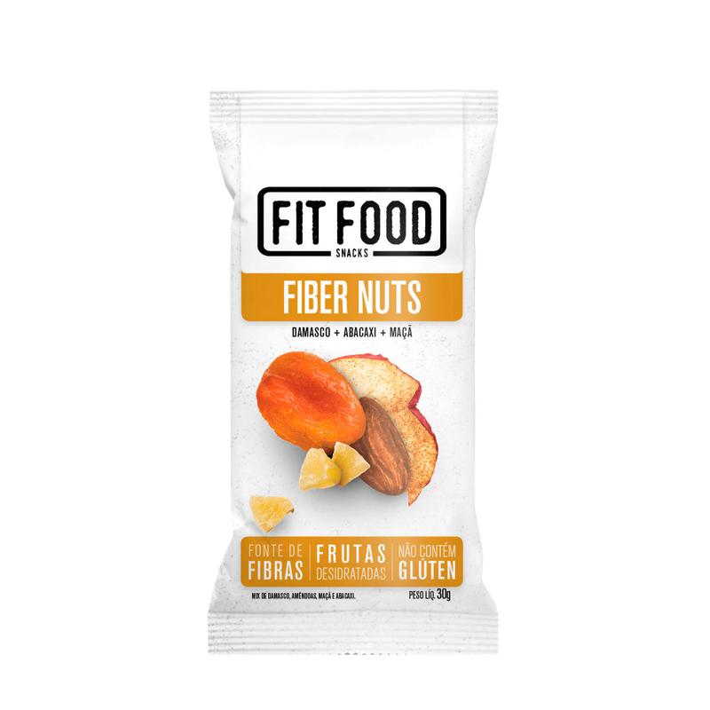 Fiber Nuts (30g) - Fit Food - Alimentos Saudáveis - Magazine Luiza