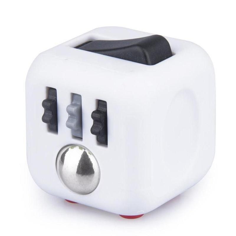 Fidget Cube by Antsy Lab Original Branco - Candide - Spinner - Magazine ...