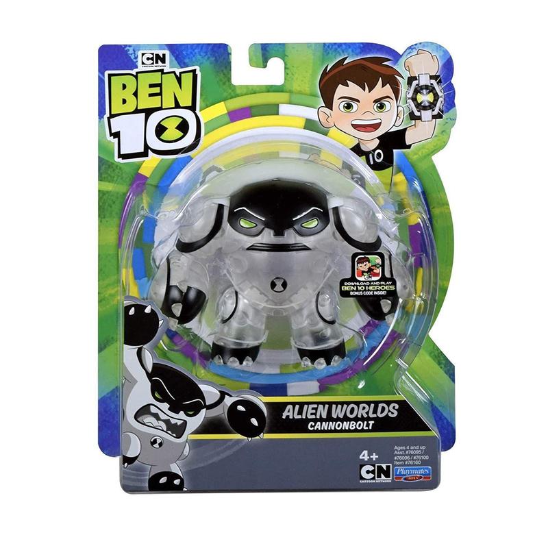 Figura de Ação Ben 10 - Bala de Canhão Transparente - 12 cm - Sunny ...