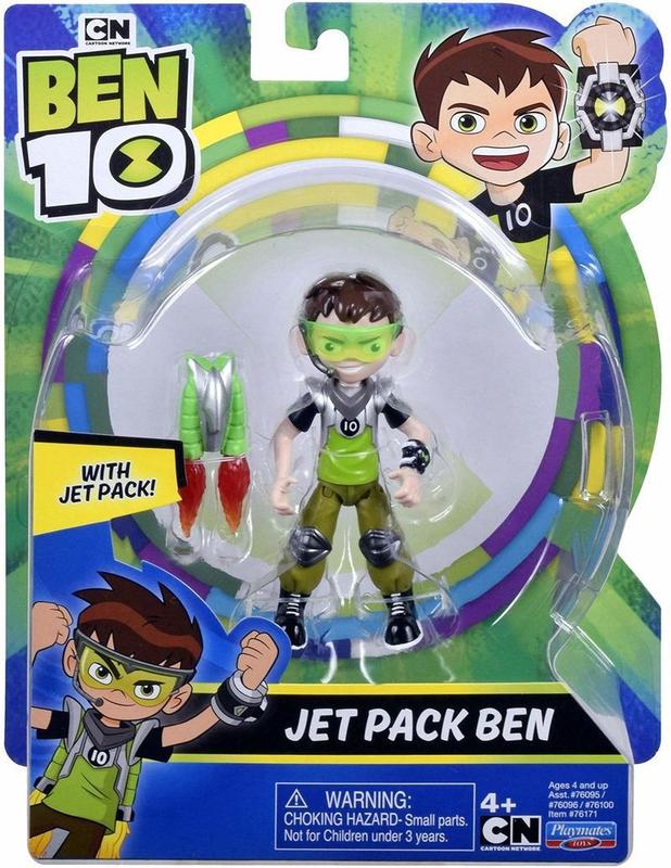 Figura de Ação Ben 10 - Ben Tennyson Jet Pack - 12 cm - Sunny - Boneco ...