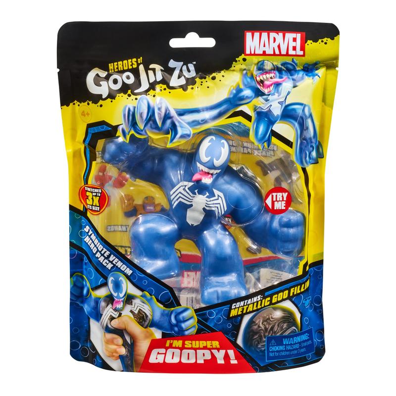 Figura Elástica - Goo Jit Zu - Symbiote Venom - Marvel - Sunny ...