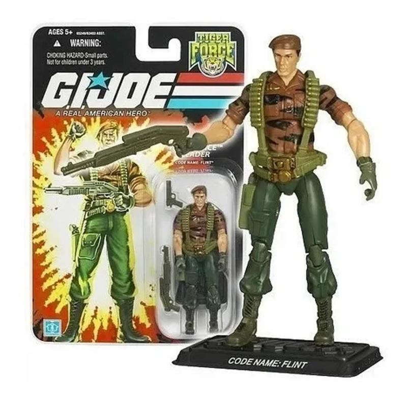 Figura gi joe 25th flint tiger force - comandos em ação - 10 cm ...