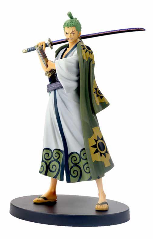Figura One Piece DFX Grandline Roronoa Zoro Vol.2 Bandai ...