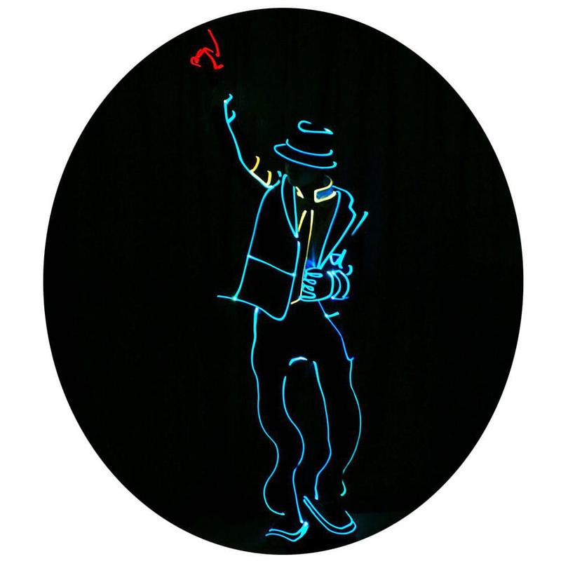 Figurino LED Michael Jackson - Sob medida - Hutz - Fantasia - Magazine ...