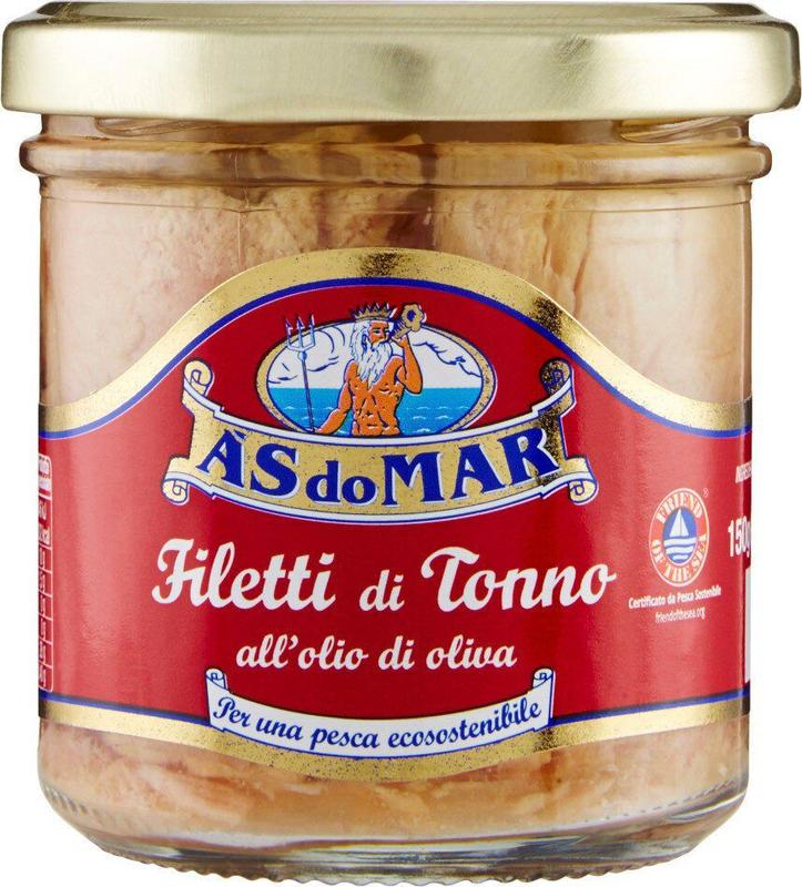 Filé de Atum no Azeite de Oliva ÁS DO MAR 150g - Atum Enlatado ...
