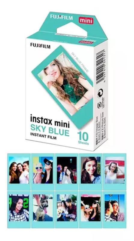 Filmes Instax Mini Sky Blue Com 10 Fotos - Fujifilm - Filme Instantâneo - Magazine Luiza