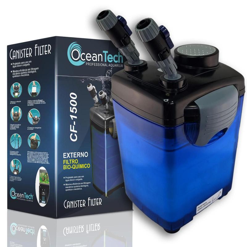 Filtro Canister Oceantech Cf-1500L/H 220V - Ocean Tech - Filtro para ...