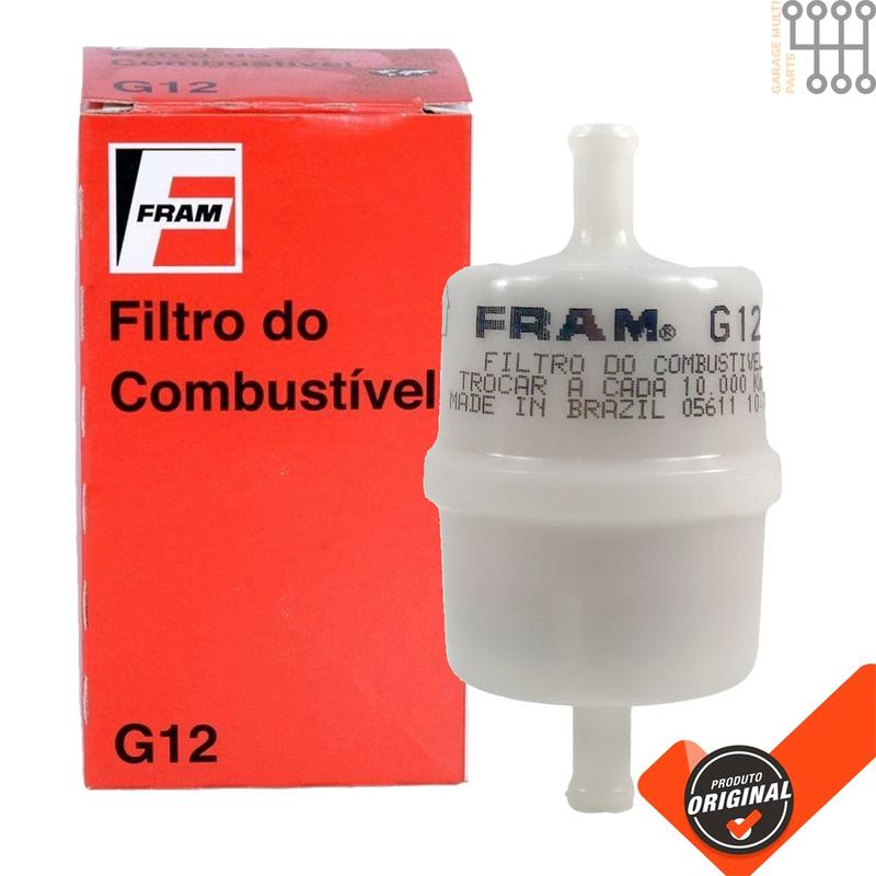 Filtro Combustivel Apollo Brasilia Fusca Gol Kombi Fram G12 - Filtro de ...