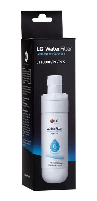 Filtro De Água Refrigerador Geladeira LG Lt1000p LG Original - Filtro de Água para Geladeira ...